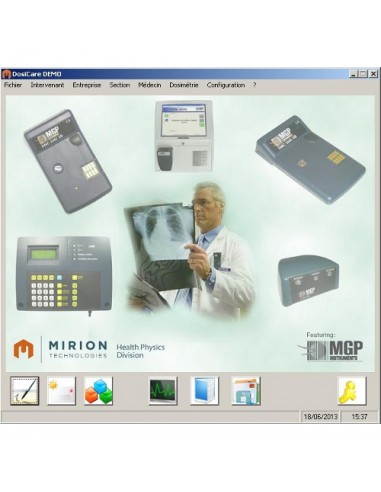 Dosicare dosimetry software for DMC3000 dosimeter