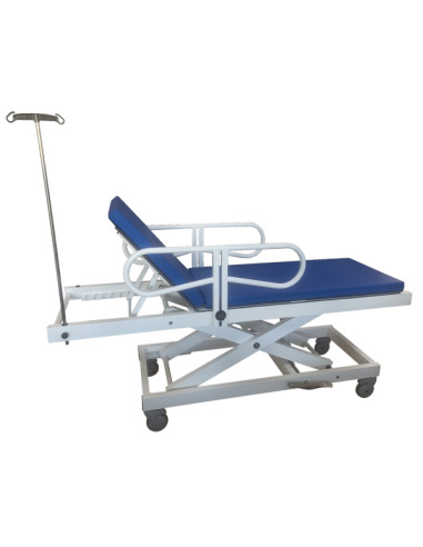 Non magnetic MRI stretcher hydraulic height adjustable for MRI