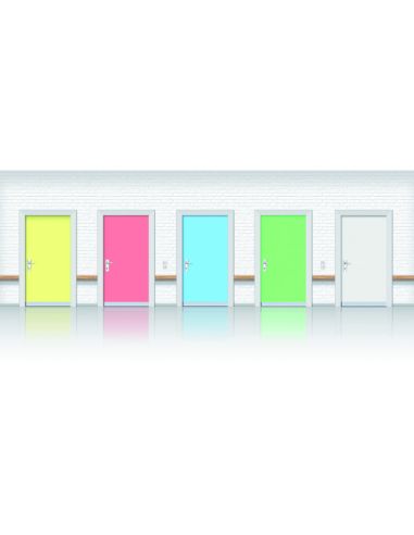 Laminate option 2 sides ST9 block door 1 door pbé pivoting 1030/1230
