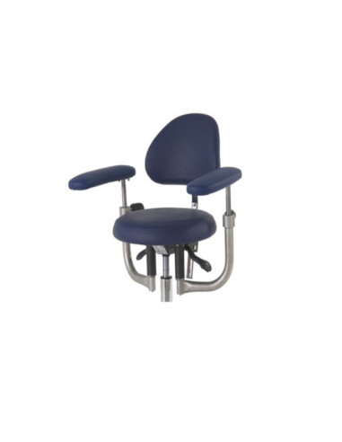Doctor stool for surgical chairs 2 pivoting armrests st