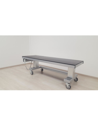 Battery power height adjustable traumatology stretcher 2 sections C55